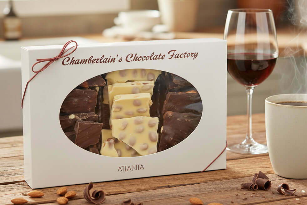 Chamberlains Triple Chocolate Almond Bark Assortment – Chamberlains ...