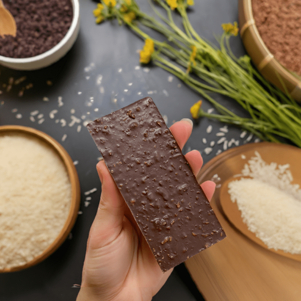 Allergen Friendly Vegan Milkless CRUNCHY Bar – Chamberlains Chocolate ...