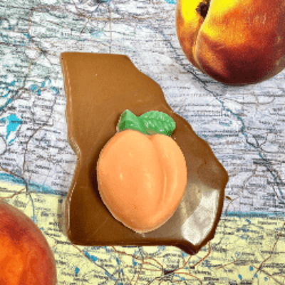 Georgia State Chocolate and Georgia Peach Chocolate – Chamberlains ...