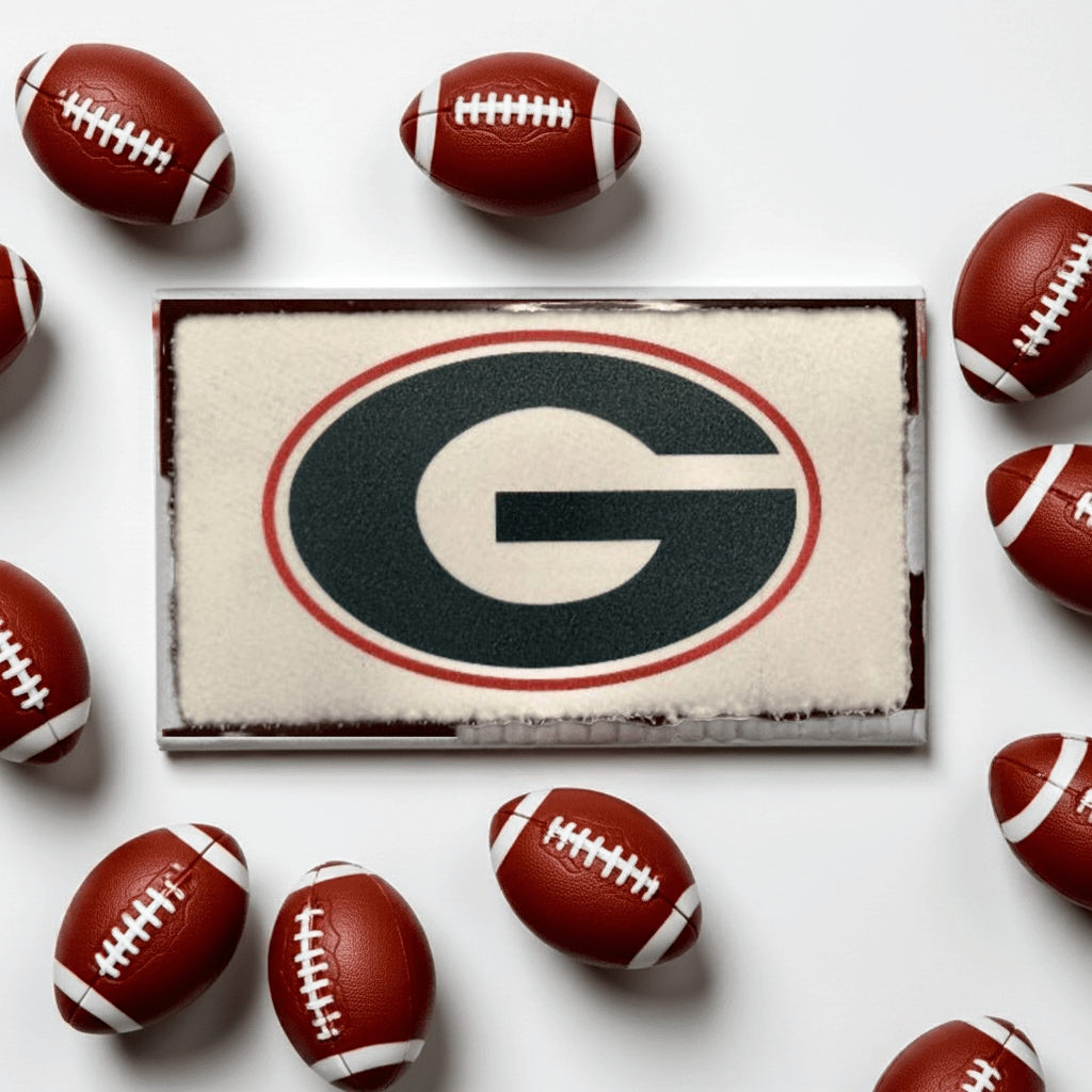UGA Georgia Bulldogs Style Small Chocolate Bar – Chamberlains Chocolate ...